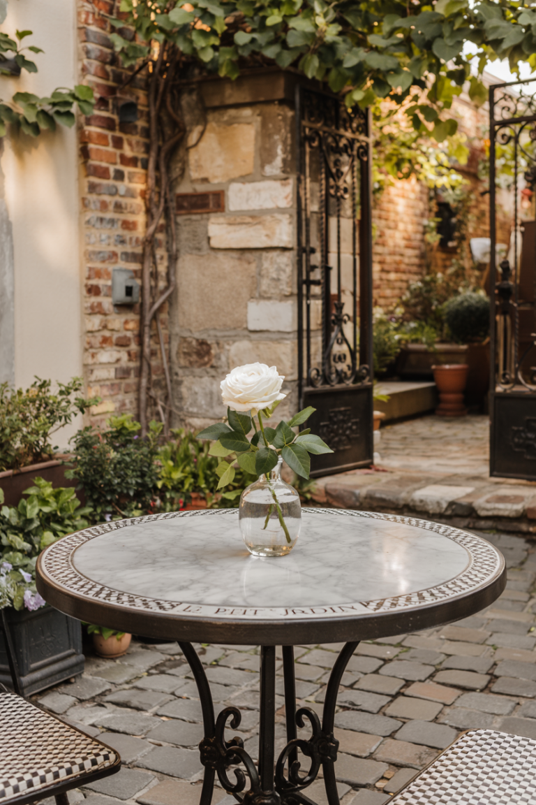 Patio Table Ideas 2025: 43 Unique Outdoor Styles from Rustic DIY to ...