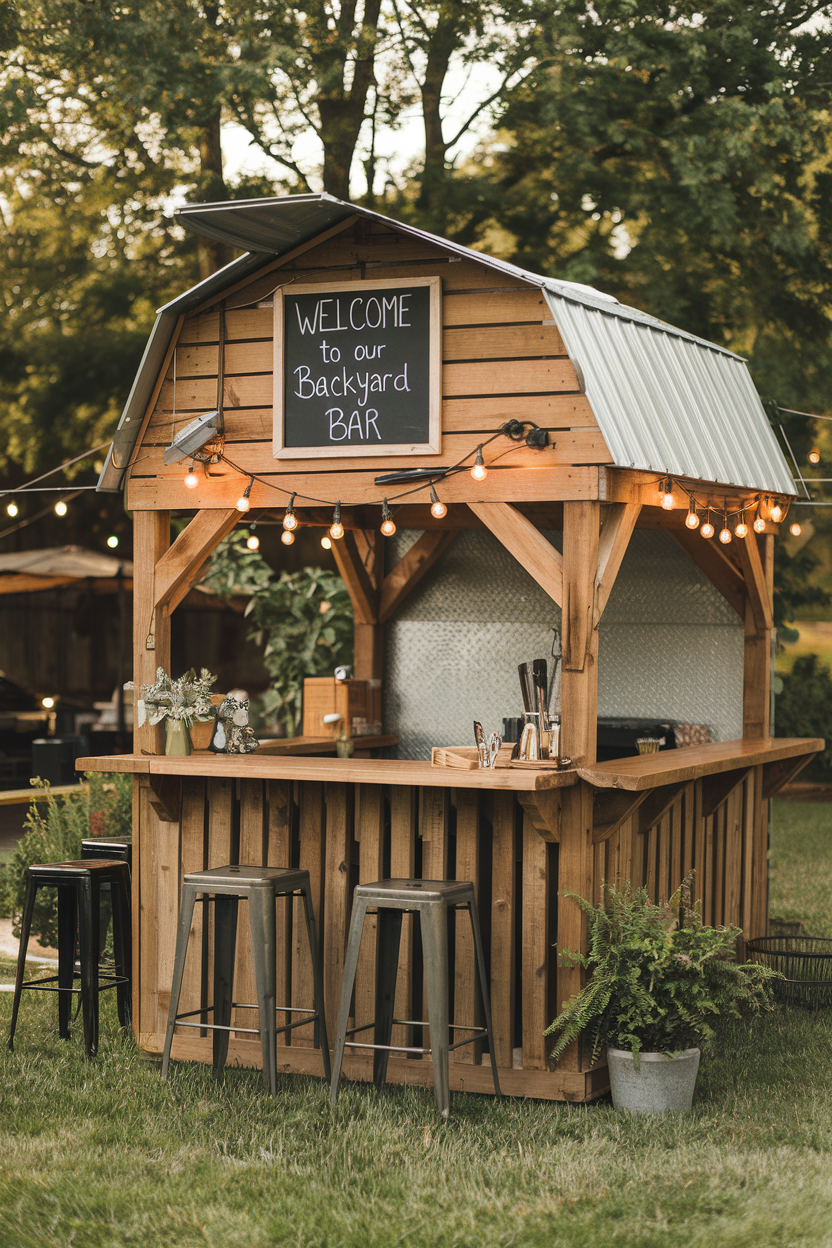 31 Outdoor Bar Ideas for Backyard Parties, DIY Projects, Rustic Styles ...