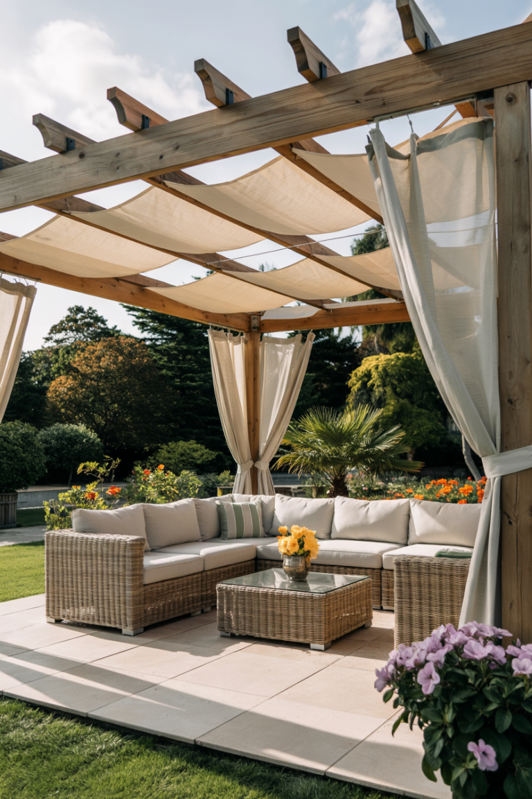 41 Patio Shade Ideas for Backyard, Rooftop, or Apartment Spaces That ...