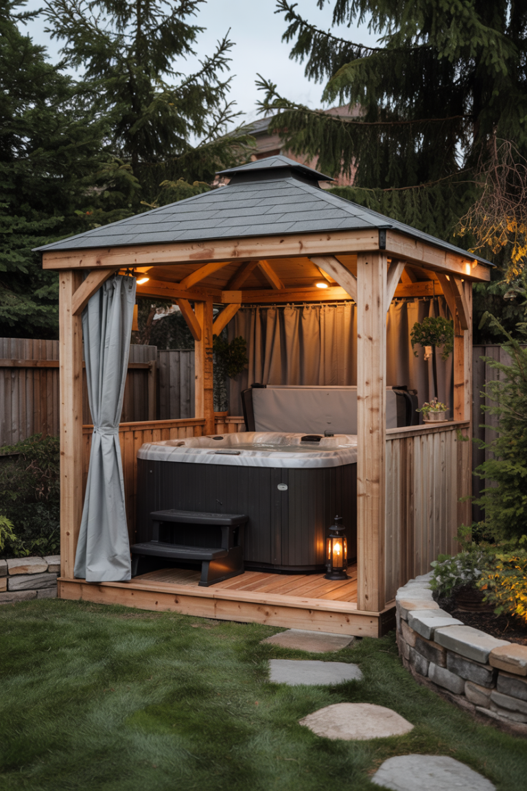 Stylish Gazebo Ideas Backyard for Outdoor Living Spaces Including ...