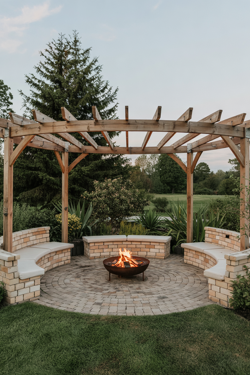 Pergola Ideas 2025 for patio backyard garden or terrace designs ...