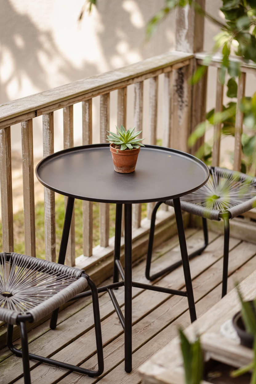 Patio Table Ideas for Backyard and Garden Spaces with Rustic Wood and ...