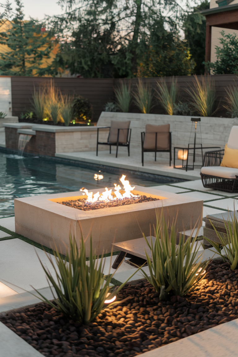 37 Backyard Pool Designs for Every Style and Budget: Modern, Small Yard ...