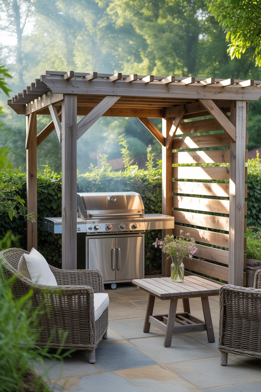 38 BBQ Shelter Ideas for Your Backyard Grill Area from DIY Projects to ...