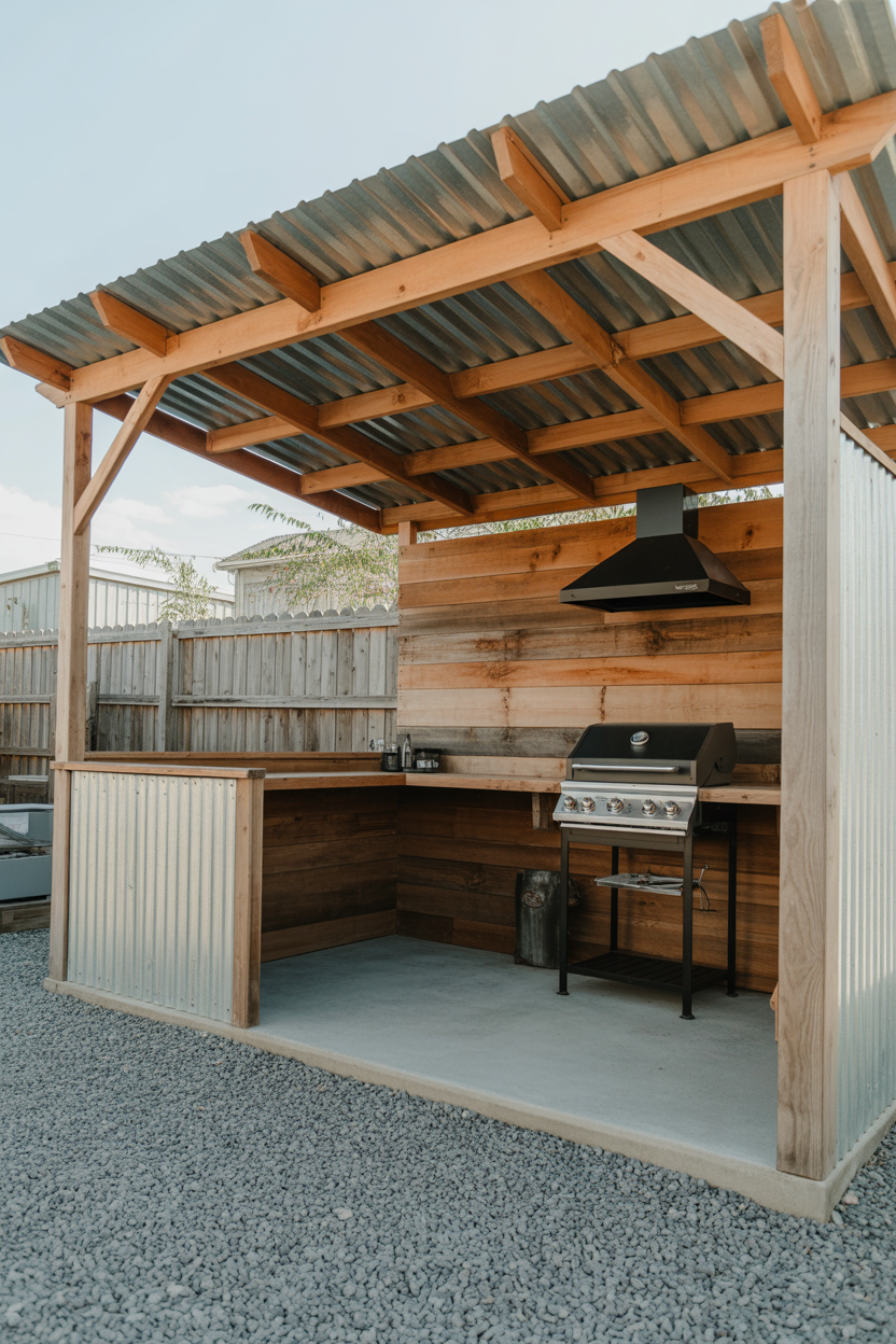38 BBQ Shelter Ideas for Your Backyard Grill Area from DIY Projects to ...