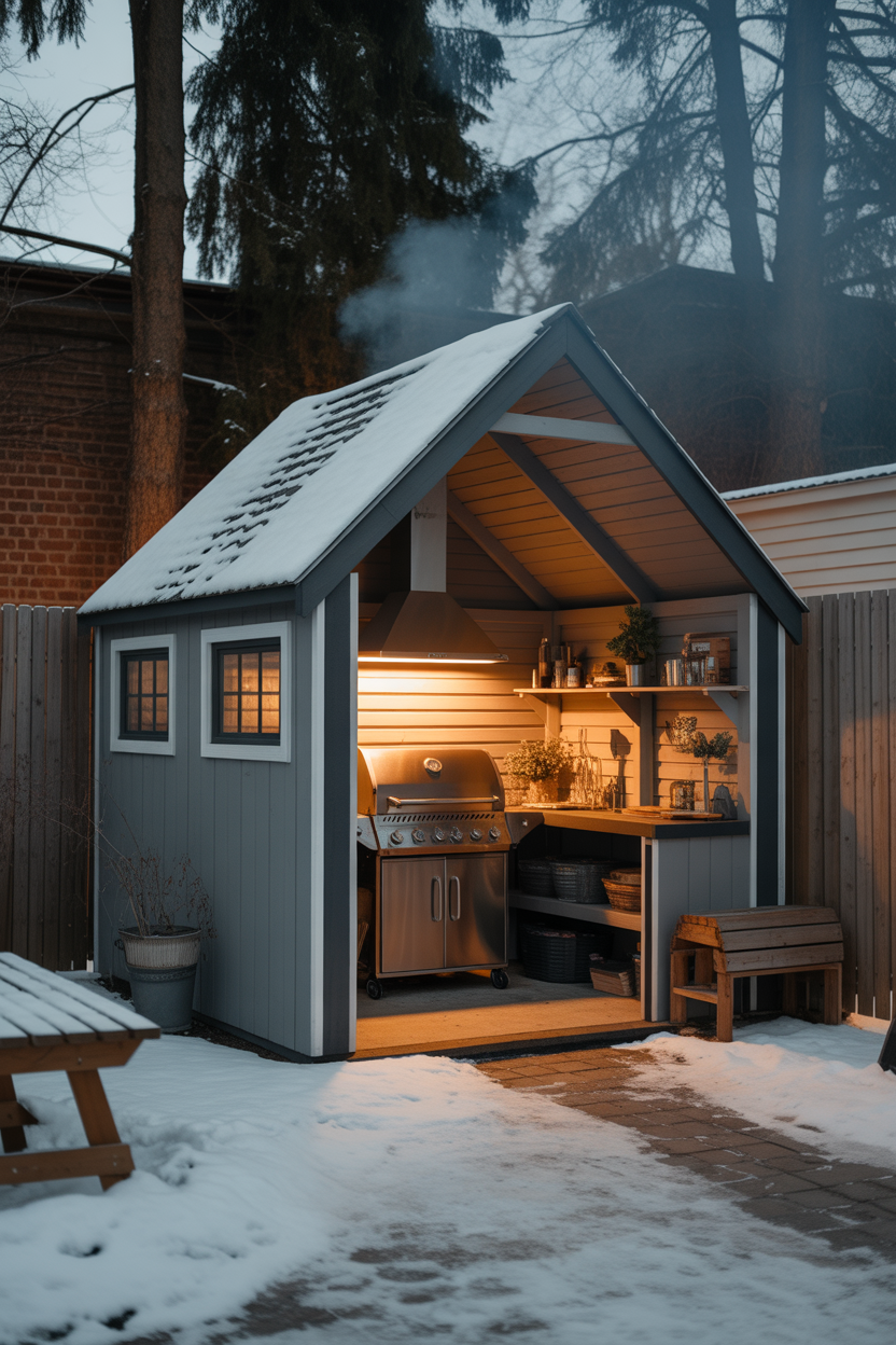 38 BBQ Shelter Ideas for Your Backyard Grill Area from DIY Projects to ...