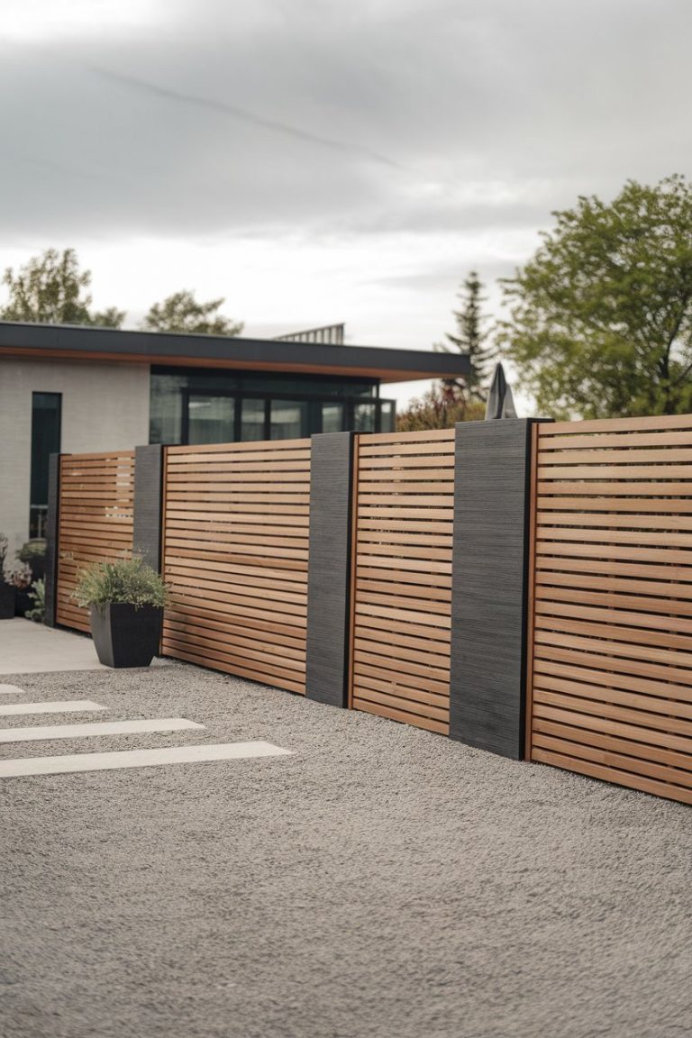 44 Fence Design Ideas for Privacy, Style and Low-Maintenance Garden or ...