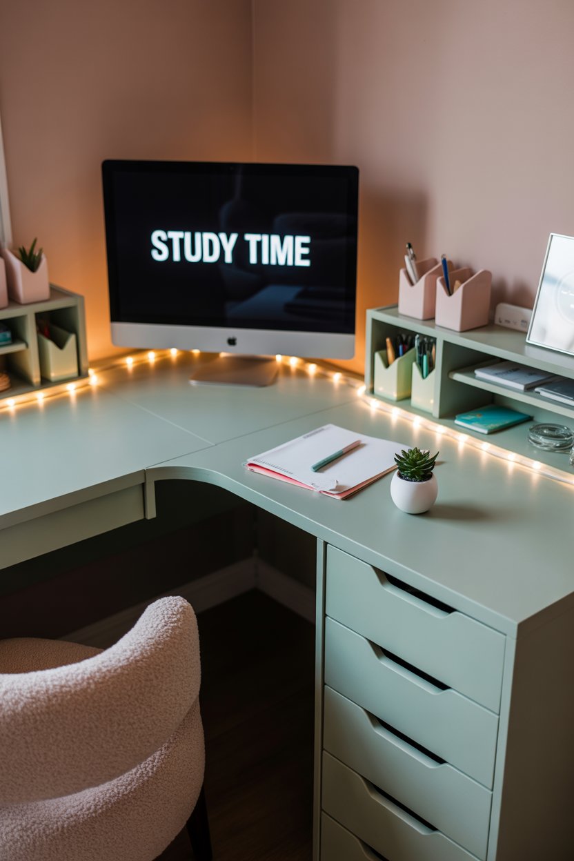 31 Brilliant Corner Desk Ideas for Small Spaces Bedrooms Craft Rooms ...