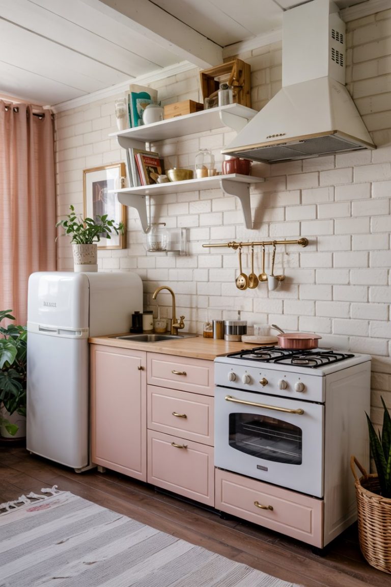 32 Mini Kitchen Ideas Small Spaces for Apartments Cabins Offices ...