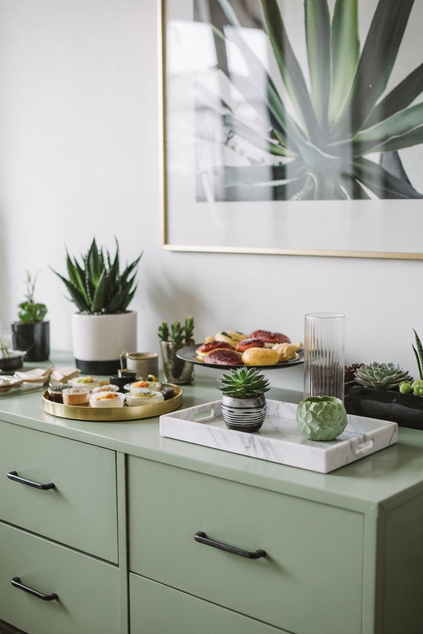 34 Buffet Table Ideas Decor for Events Brunch Wedding Reception Coffee ...