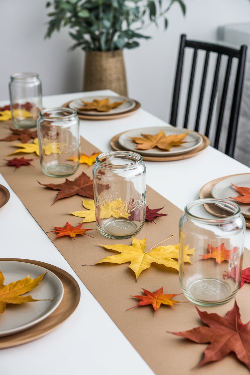 Fall Table Decor 2025 with Centerpieces Simple Autumn for Dining Room ...