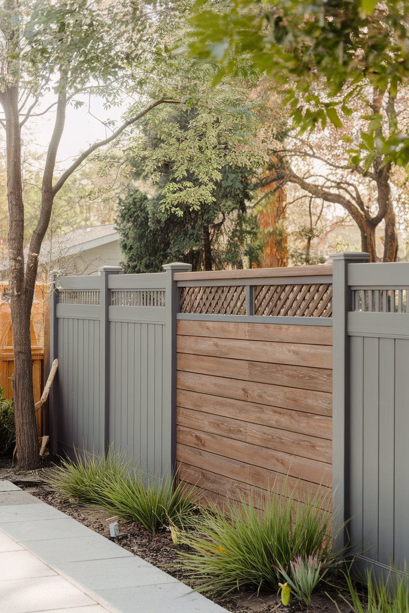 44 Fence Design Ideas for Privacy, Style and Low-Maintenance Garden or ...