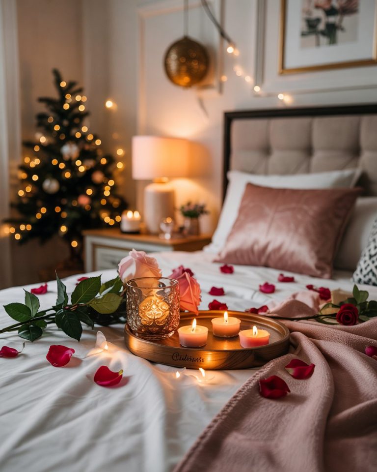 40 Romantic Bedroom Ideas for Couples with Dark Cozy Decor, Date Night ...