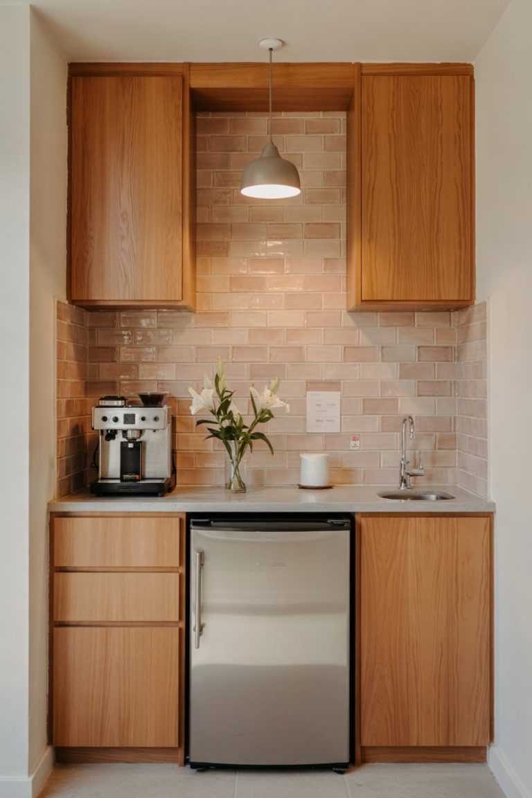 32 Mini Kitchen Ideas Small Spaces for Apartments Cabins Offices ...