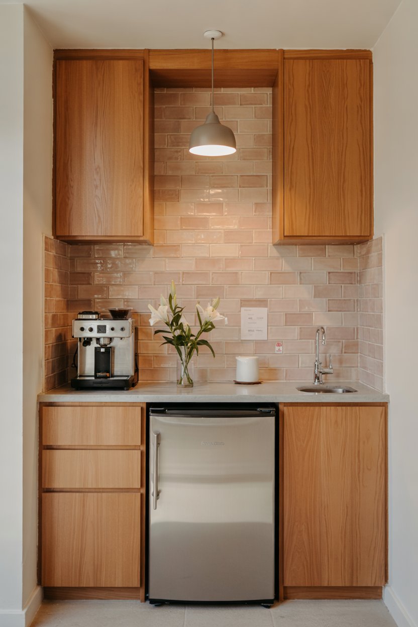 32 Mini Kitchen Ideas Small Spaces for Apartments Cabins Offices ...