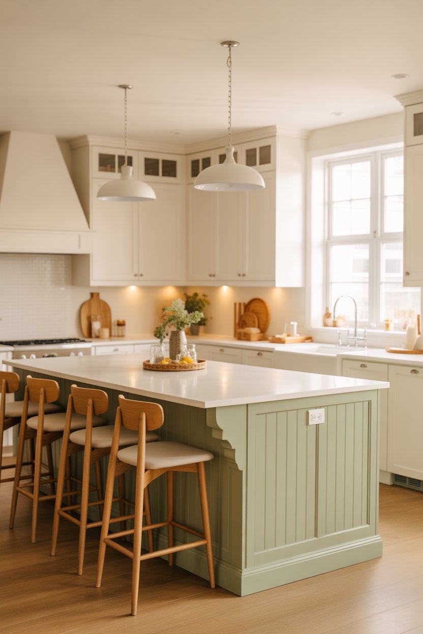 37 Sage Green Kitchen Ideas with Cabinets, Backsplashes, Countertops ...