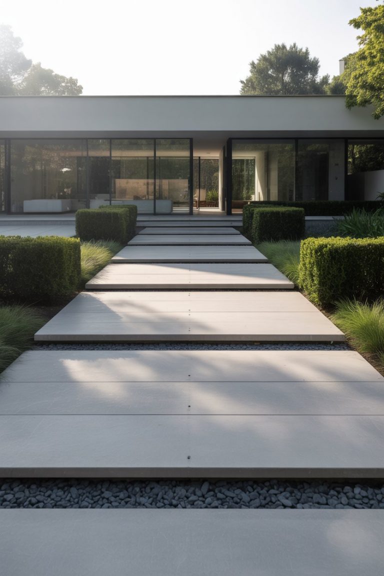 38 Pavers Walkway Ideas for Front Door, Backyard, and Side of House in ...