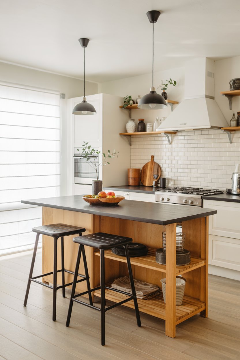 40 Kitchen Island Ideas with Ikea Vadholma, DIY, Marble, Farmhouse, and ...