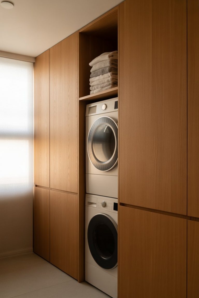 33 Brilliant Laundry Room Ideas for Small Spaces with Stackables, Sinks ...