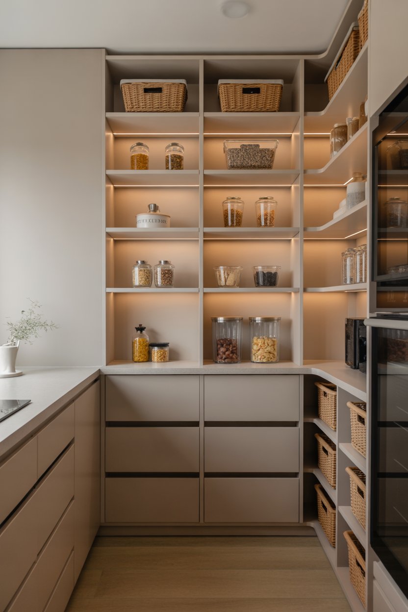 36 Pantry Designs Ideas for Small Kitchens, Walk-In Styles, Butler’s ...