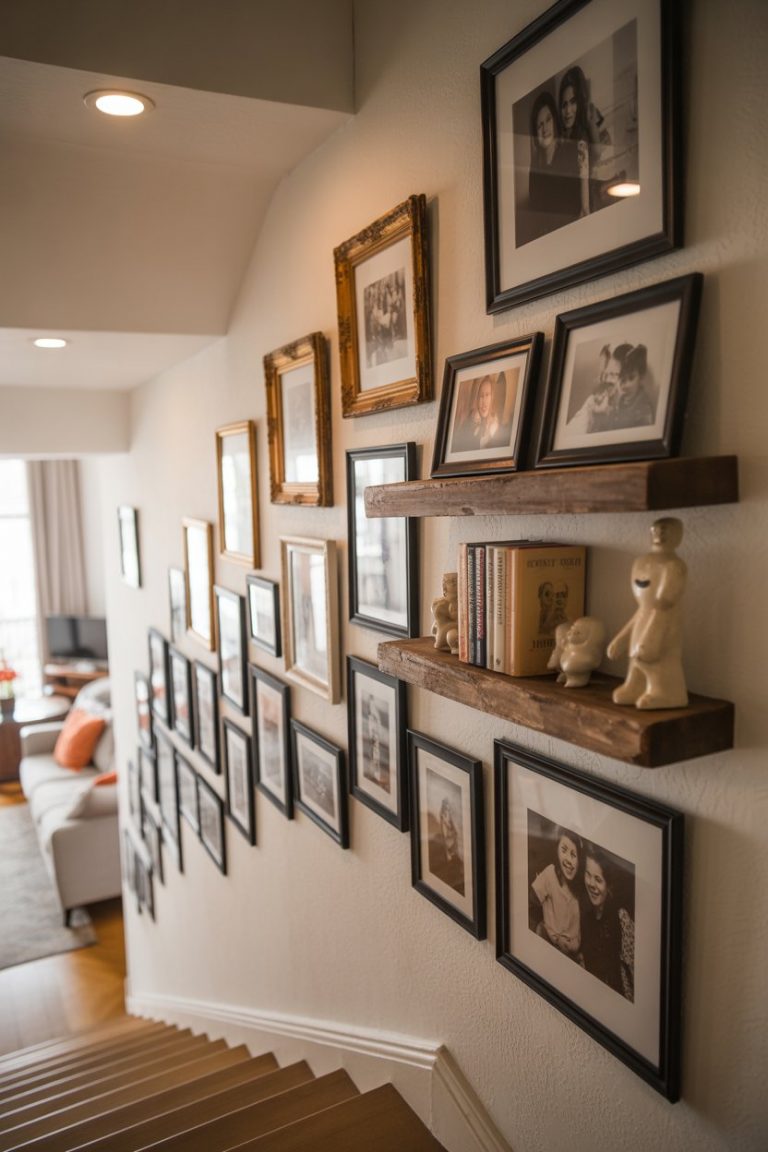 33 Gallery Wall Ideas for Bedrooms, Staircases, Living Rooms, and ...
