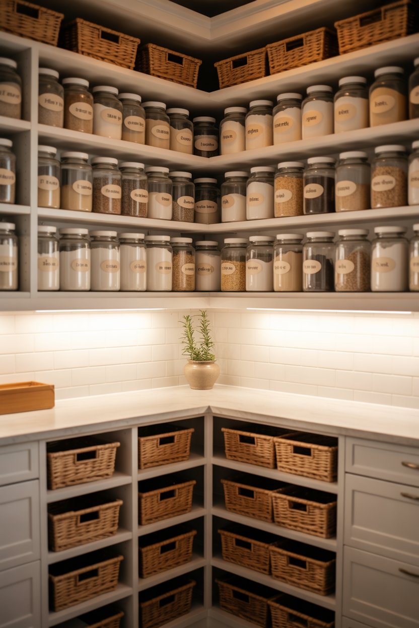 31 Walk In Pantry Ideas for Modern Kitchens with Layouts, Storage ...