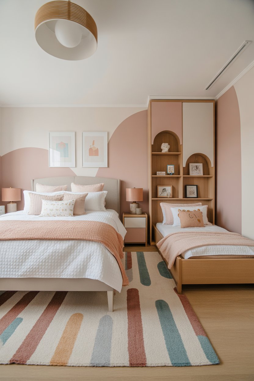 30 Shared Bedroom Ideas for Siblings, Parents, and Kids in Small or ...
