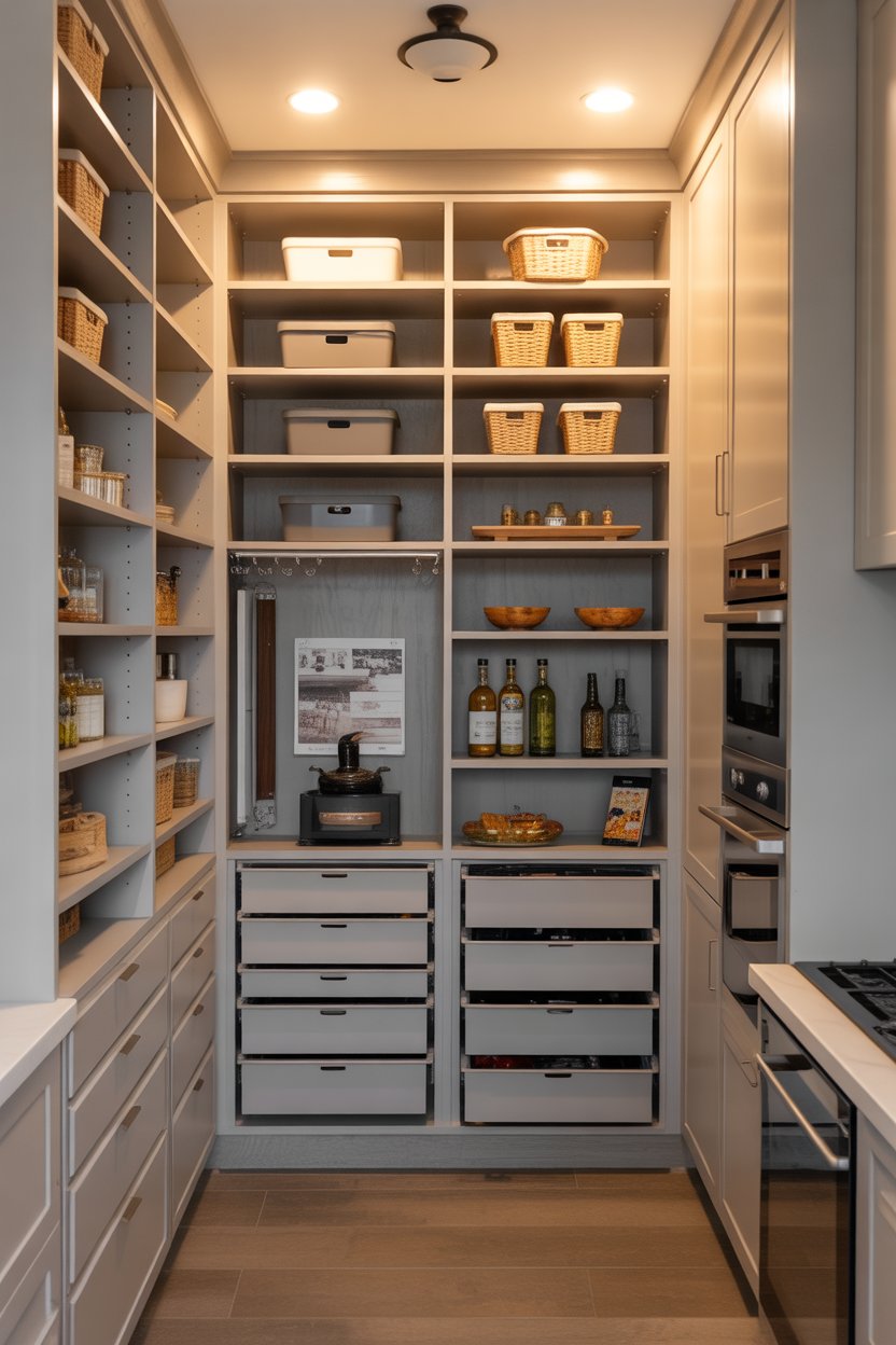 36 Pantry Designs Ideas for Small Kitchens, Walk-In Styles, Butler’s ...