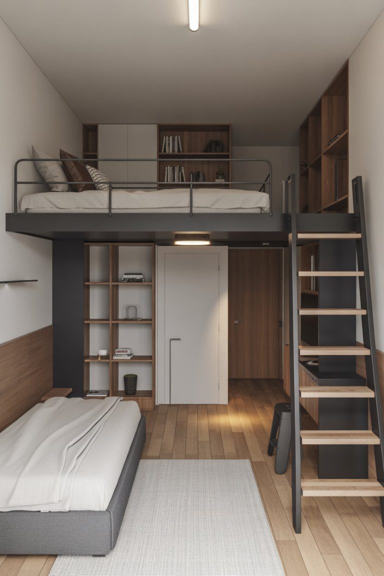 37 Studio Apartment Ideas for Small Spaces with Modern, Masculine, and ...