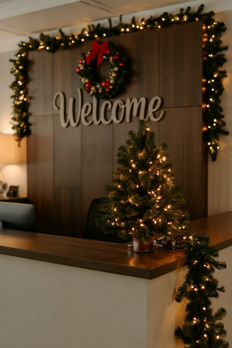 Office Christmas Decorations 2025 ideas for workspaces with classy ...