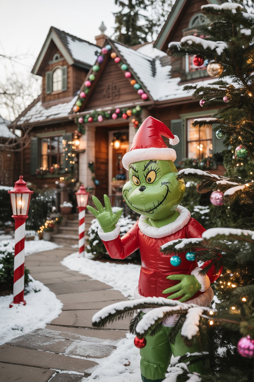 Grinch Christmas Decorations 2025 23 Ideas for Indoor Outdoor Whoville ...