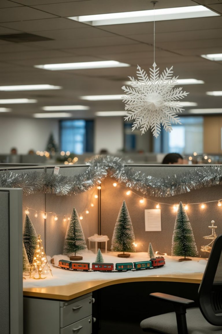 Office Christmas Decorations 2025 ideas for workspaces with classy ...