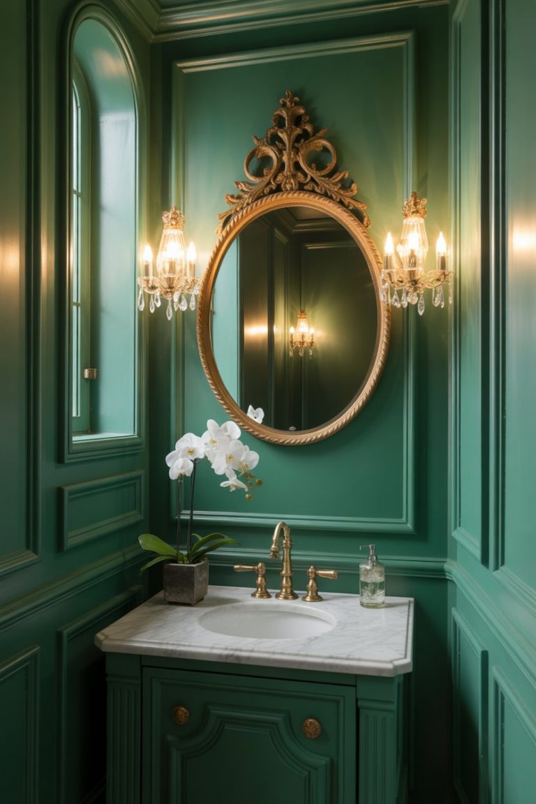 Powder Room Ideas 2026 – 38 Elegant Modern, Bold, Rustic, and Luxury ...